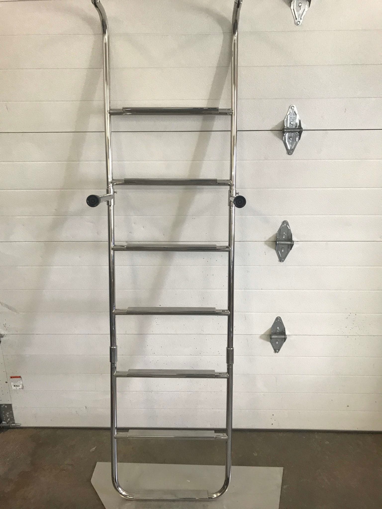 Triple Folding Stainless Boarding Ladder | KLACKO MARINE